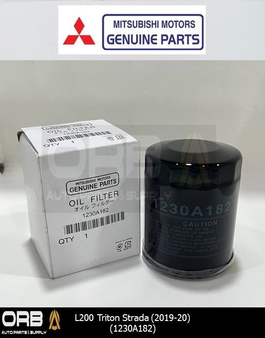 Mitsubishi L200 Triton Strada ( 2019 - 2020 ) Oil Filter - Part No ...