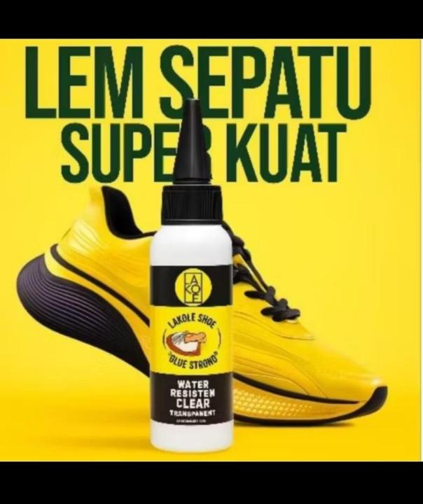 Lem Sandal Sepatu Super Kuat 100ml Tahan Air LAKOLE | Lazada Indonesia