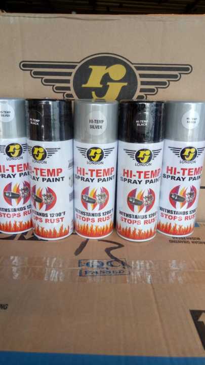 cat semprot pilox pilok 400cc hi temp silver 400cc rj hi temp black ...