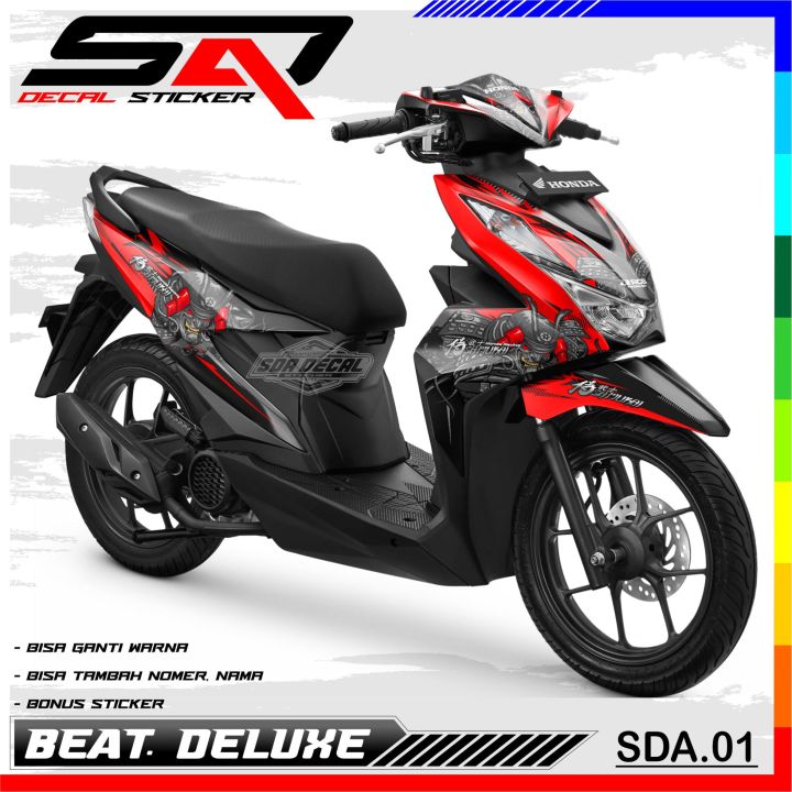 Decal Sticker Custoom Full Body BEAT DELUXE 2020-2023 Decal Stiker ...