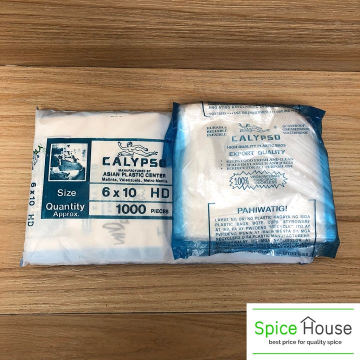 Plastic Labo 6x10 Calypso HD Plastic Food Grade 100pcs approx ...