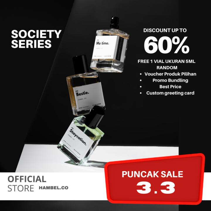 Hambel Parfum - SOCIETY SERIES( NEW RELEASE) | Parfum unisex | Lazada ...
