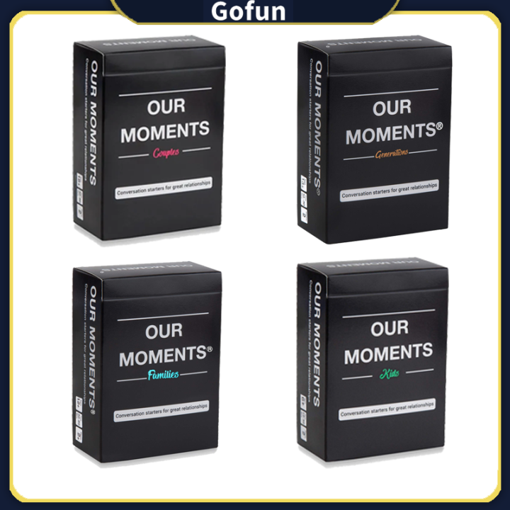 Our Moments Board Games Couple 100 thought provoking conversation ...