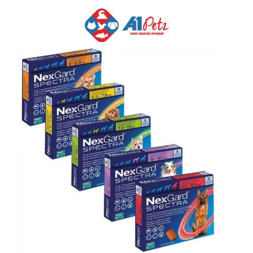 NexGard Spectra Chewable Tablet for Dog (3 tabs) | Lazada PH