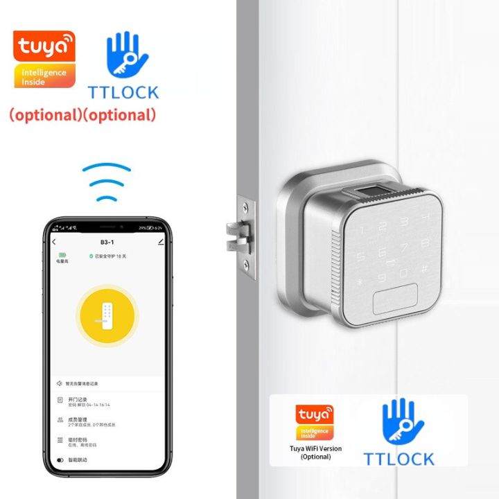 Tuya Fingerprint TT Smart Electronic Door Fingerprint Password Card NFC ...
