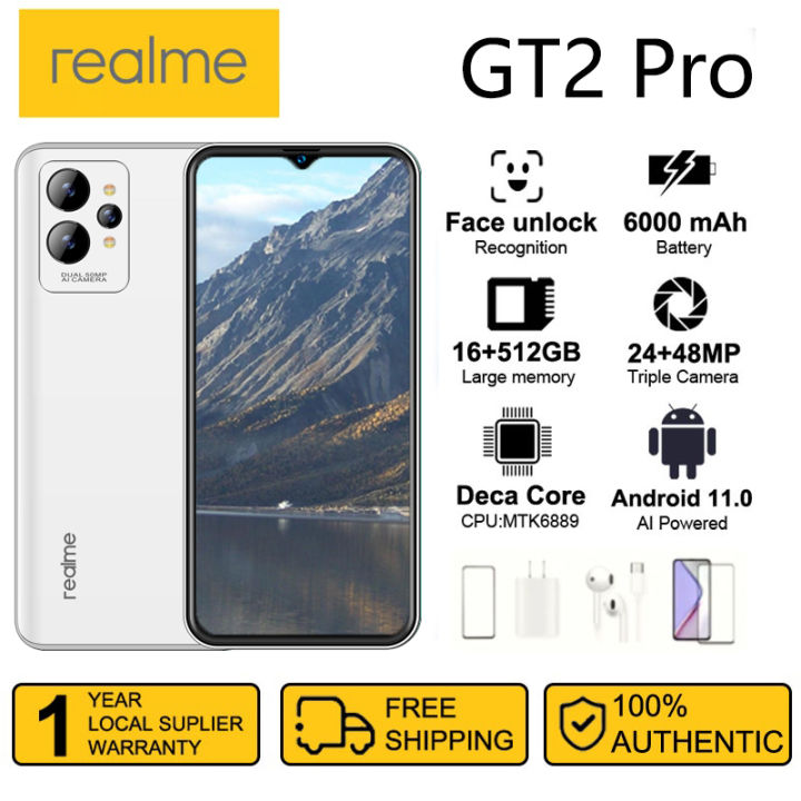 Realme GT2 pro phone 6.7inch smart phone sale original 5g cellphone ...
