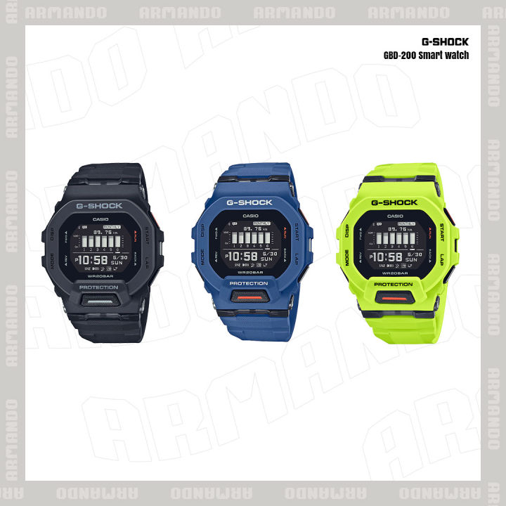 Casio G-Shock GBD-200-1,GBD-200-2,GBD-200-9 ( ของแท้ สินค้ารับประกัน 1 ปี ) - [ Armando ...