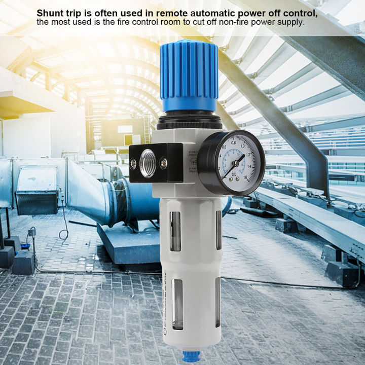 Pressure Relief Regulator Air Filter Reducing Valve Dual Pressure Scale ...