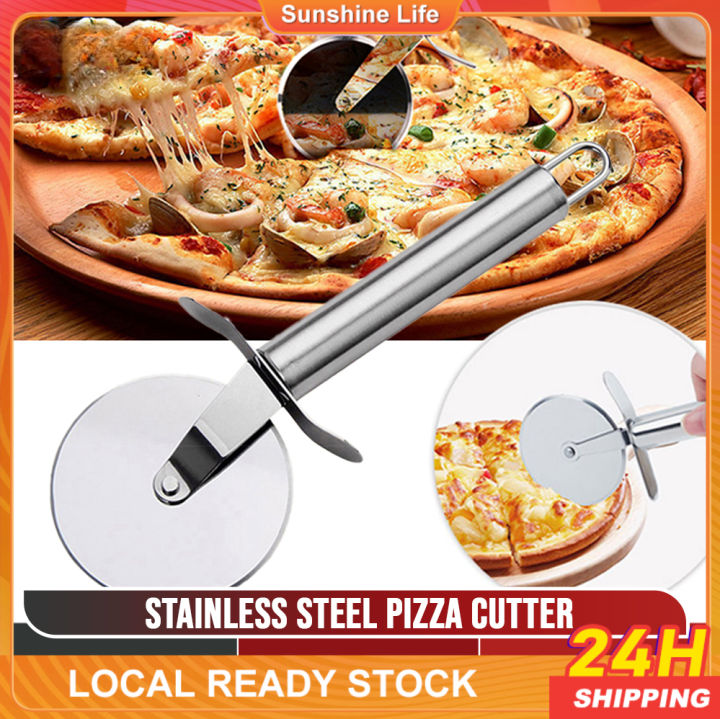 Stainless Steel Pastry Cutter Pizza Cutter Fondant Cutter Slicer Food ...