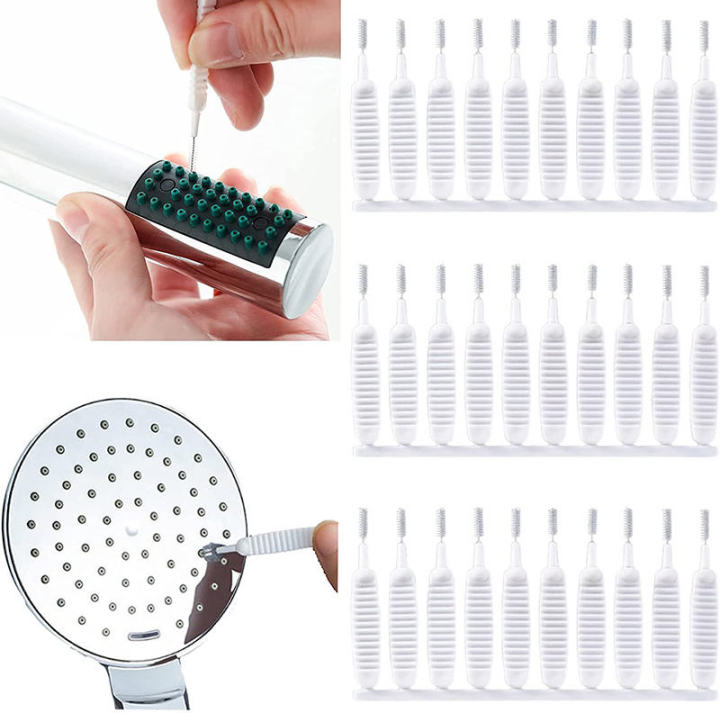 10pcs Multi-Function Small Gap Brush Small Hole Cleaning Tool Bendable ...