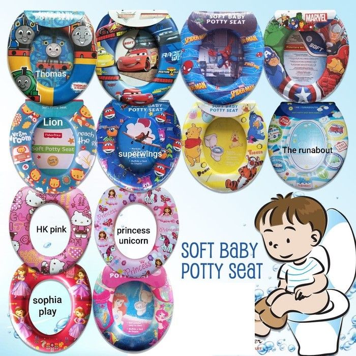 Potty Seat NON Handle - Dudukan Toilet Anak - Toilet Training Anak ...