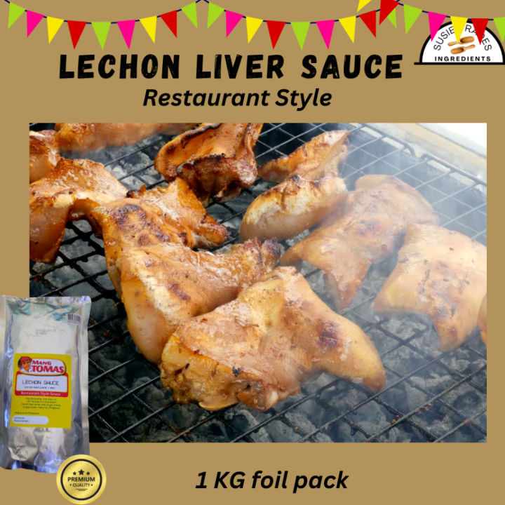 MANG TOMAS LECHON SAUCE (1kg) clearance best before august 24 | Lazada PH