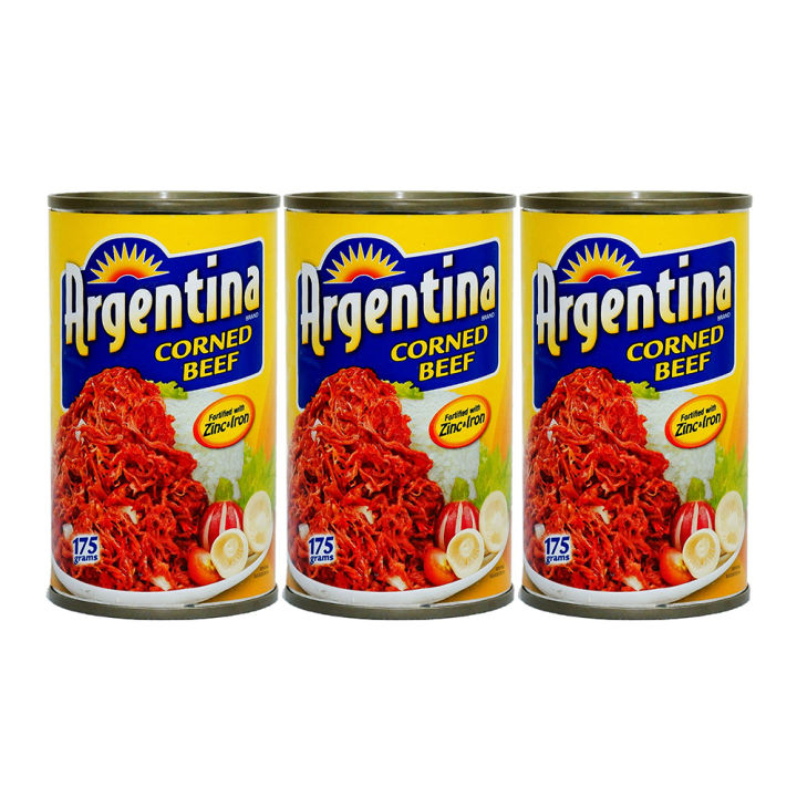 Argentina Corned Beef - 100% Pure Beef, High Protein, Halal Certified ...