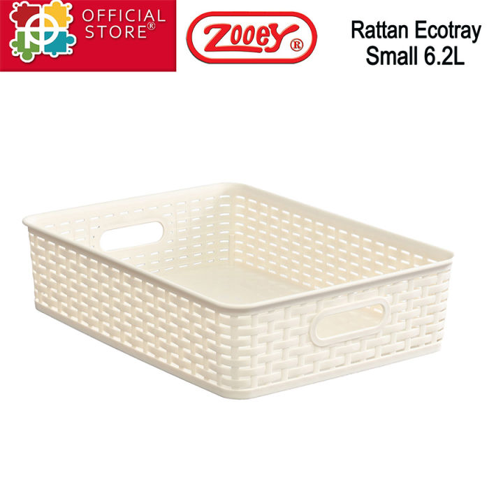 Zooey Rattan Eco Tray Basket Small 6.2L | Lazada PH