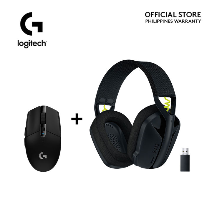 Logitech G304 Lightspeed Wireless Gaming Mouse + G435 Lightspeed ...