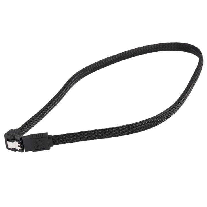 50CM SATA 3.0 III SATA3 7pin Data Cable Right Angle 6Gb/s SSD Cables ...