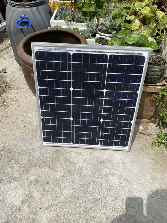 18V 50W Single Crystal Solar Panel | Lazada PH