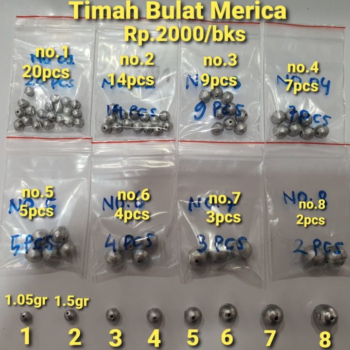 Timah Mancing | Timah Galatama- Timah Bulat Merica - Gendang - Melinjo ...