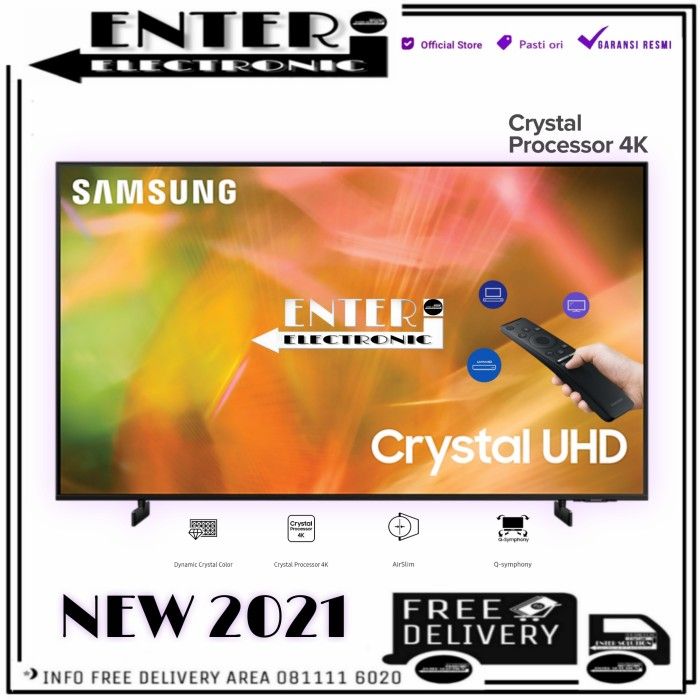 SAMSUNG LED UA70AU8100 - SMART TV LED 70 INCH CRYSTAL UHD 4K 70AU8100 ...