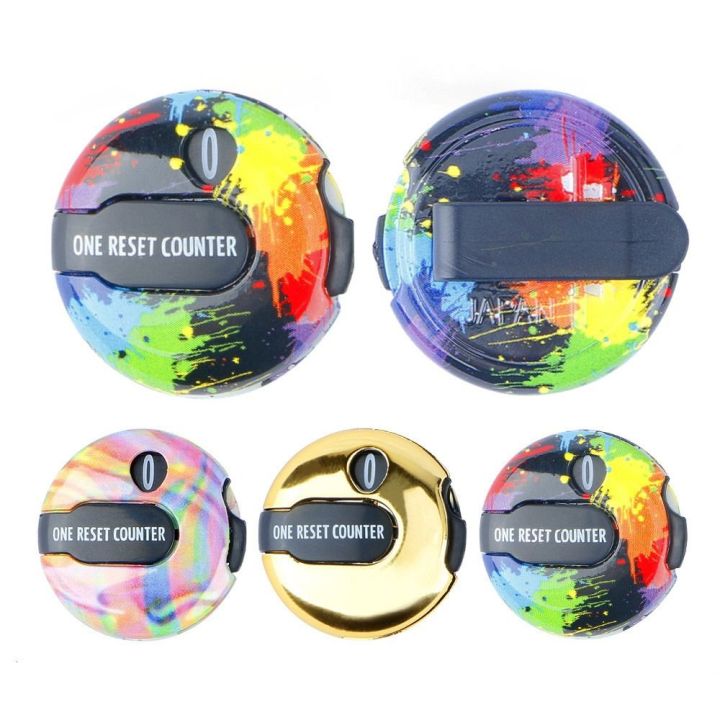 SPORTSNICE Portable Compact Easy Reset With Clip Mini Golf Shot Counter ...