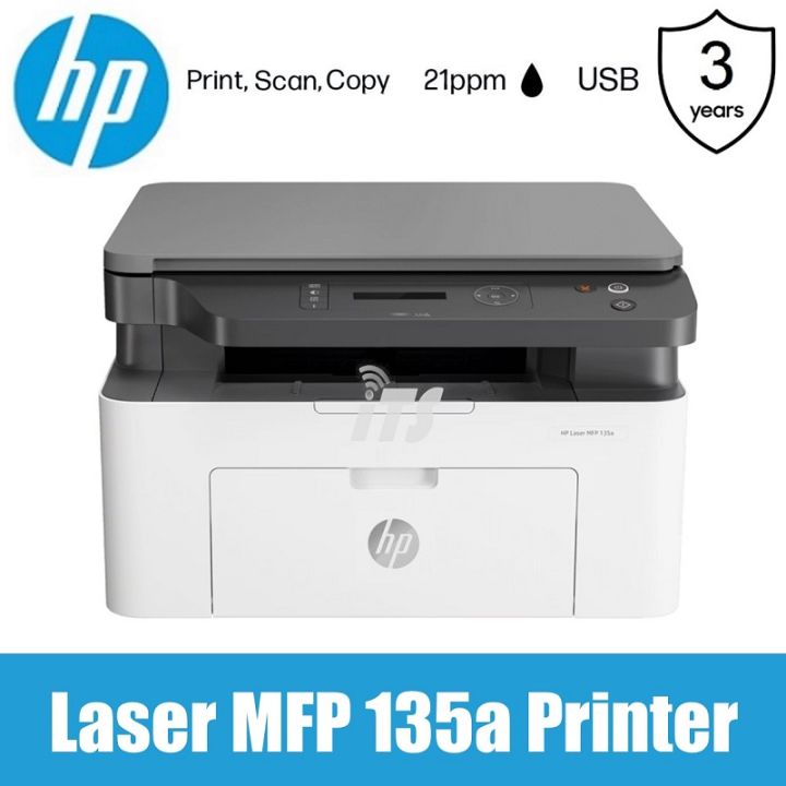 HP Laser MFP 135a Laser Printer (Print/Scan/Copy) | Lazada