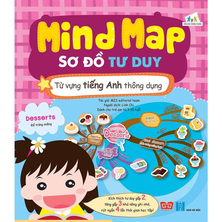 Sách - Mind Map - Sơ đồ tư duy - Từ vựng tiếng Anh thông dụng (Lô-gíc ...