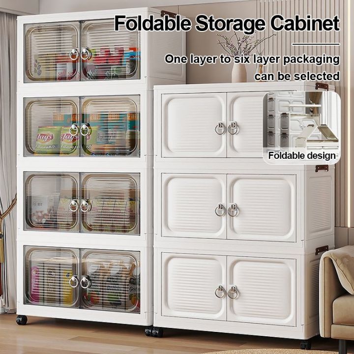 38-69cm Foldable Cabinet for Kitchen Durabox Bedroom Drawer Cabinet ...
