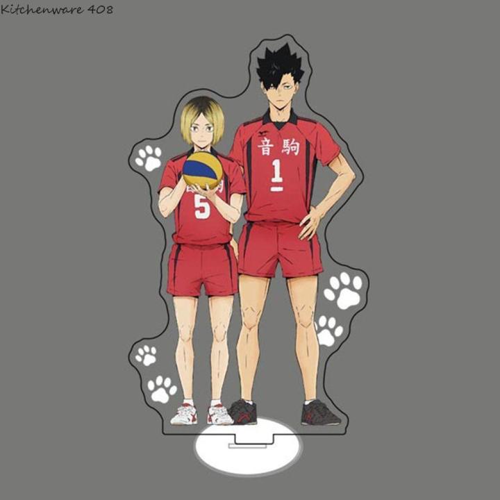 Tt Glasses Haikyuu อะนิเมะ Haikyuu อะคริลิค คู่คู่กัน โมเดลฟิกเกอร์ 8626