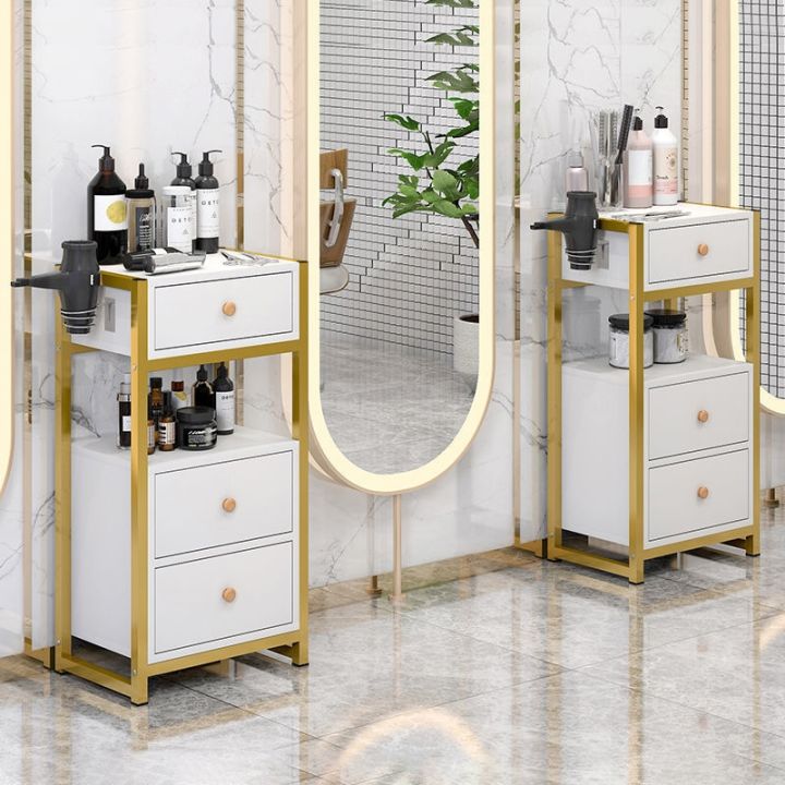 [COD] Barber shop tool cabinet hair salon table beauty multi-function ...