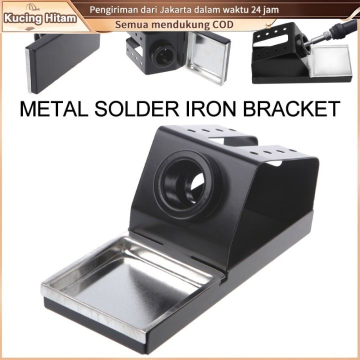 Stasiun solder dudukan besi solder dudukan besi solder logam rak besi ...