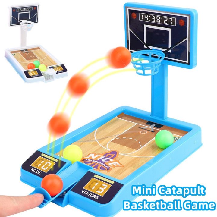 Funny Mini Catapult Basketball Game Desktop Machine Interactive Parent ...