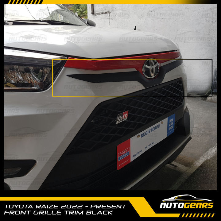 Toyota Raize (2022 - 2024) Front Grille Trim | Lazada PH