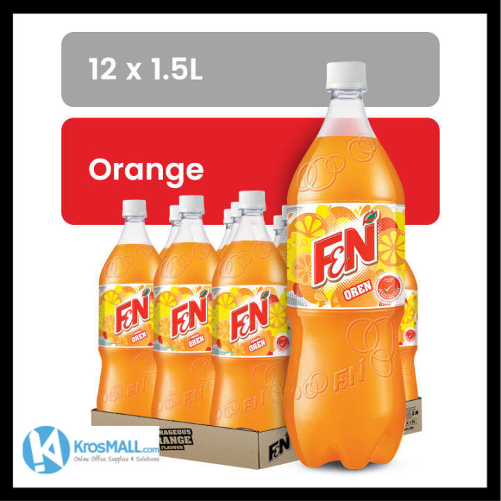 F&N Orange 1.5L X 12 | Lazada