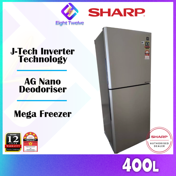 Sharp 5 Star Inverter 2 Door Refrigerator i Sejuk Refrigerator | Lazada PH