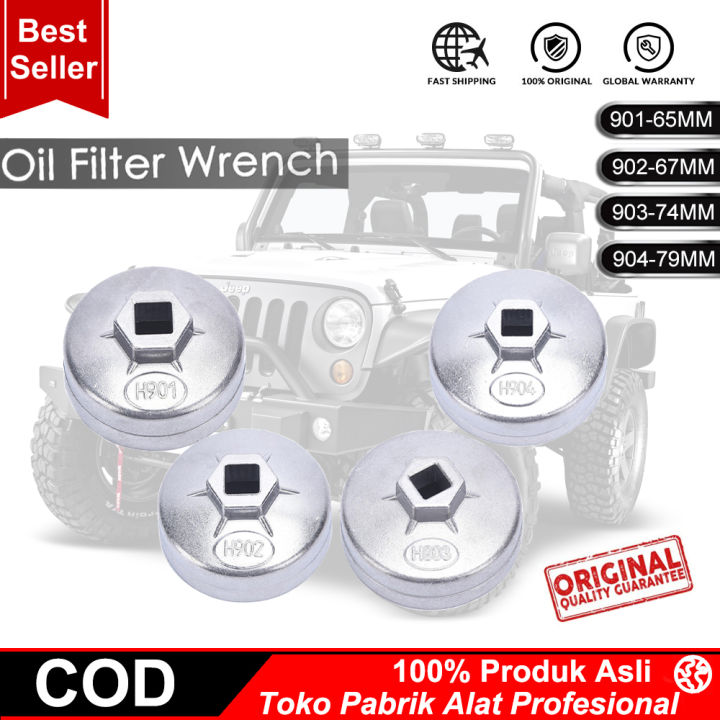 Kunci Pembuka Filter Oli Tipe 901/902/903/904 14 Flute Diameter 65/67/74/79mm Kunci Saringan Oli ...