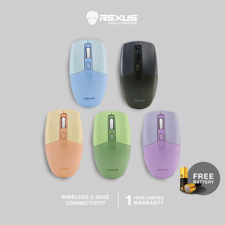 Rexus Mouse Wireless Office Q50 | Lazada Indonesia