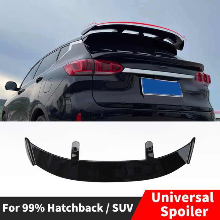 Universal Rear Spoiler Wing Tail For 99% Hatchback SUV Cars Racing Roof ...