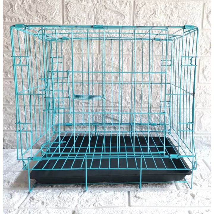 Collapsible pet cage dog cage cat cage small dog medium-sized dog HAPPY ...
