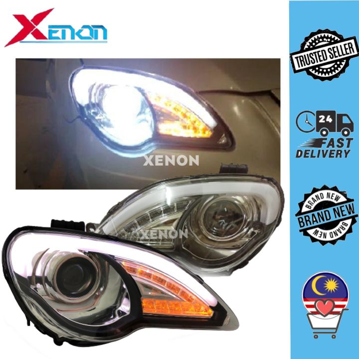 Proton Gen2 / Persona Projector Head Lamp with Shadow Light Bar + Led ...