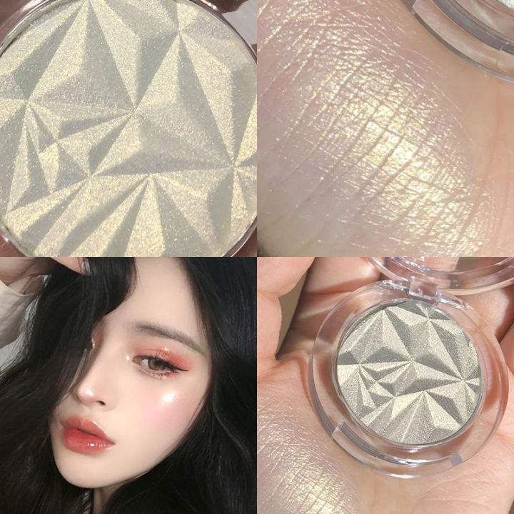 2 Colors Face Highlighter Makeup Powder Glitter Glow Face Contour ...