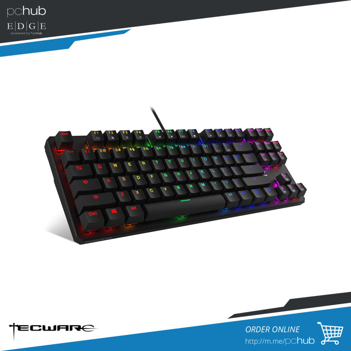 Tecware Phantom + TKL RGB, mkb mech keyboard, wraith pink linear switch ...