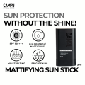 20g Camou Men's Mattifying Sun Stick SPF50 PA++++ Oil Control No White ...