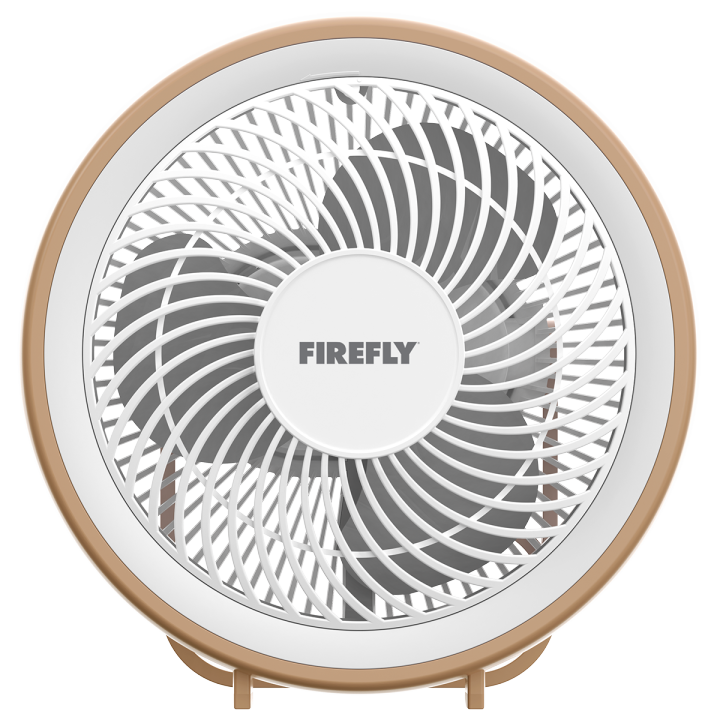 Firefly Rechargeable Mini Desk Fan with Night Lamp and Hook | Lazada PH