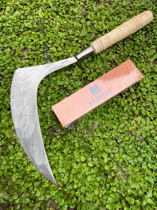 Arit Model Jepang Dan Batu Asah - Sabit Potong Rumput Padi Dan Asahan ...