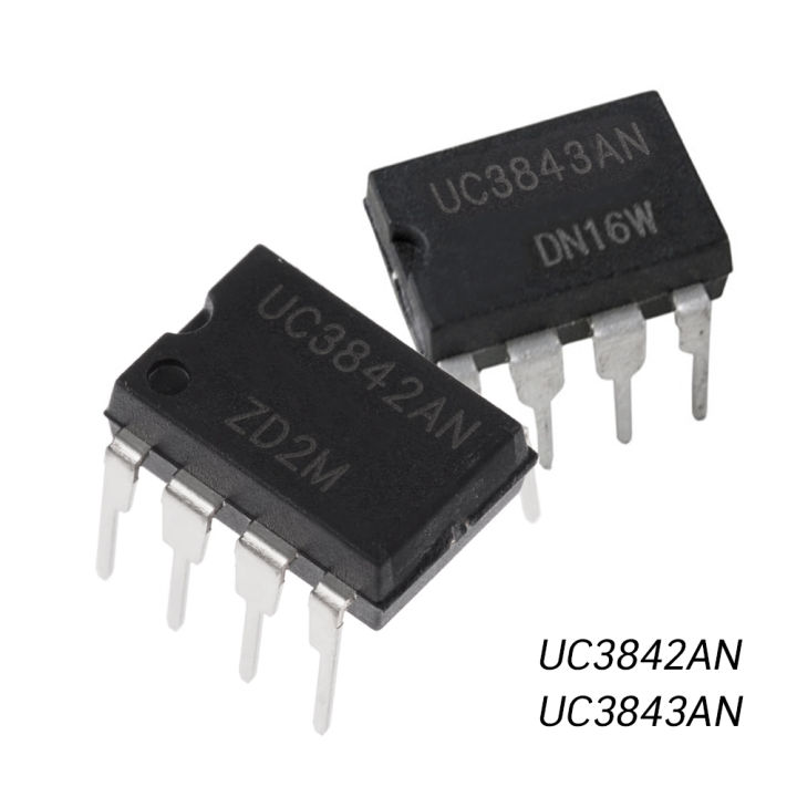 ไอซี UC3842 UC3843 current mode PWM controller Voltage Regulators - DC DC Switching IC DIP-8 30 ...