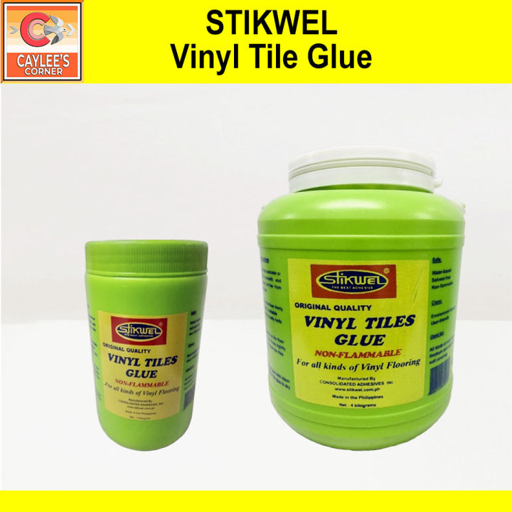 STIKWEL Vinyl Tile Glue (1 liter or 1 gallon) | Lazada PH