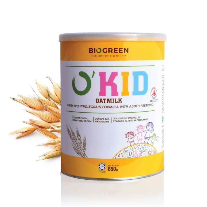 BIOGREEN O'Kid Dairy Free Oatmilk *Calcium* High Protein* High Fibre ...