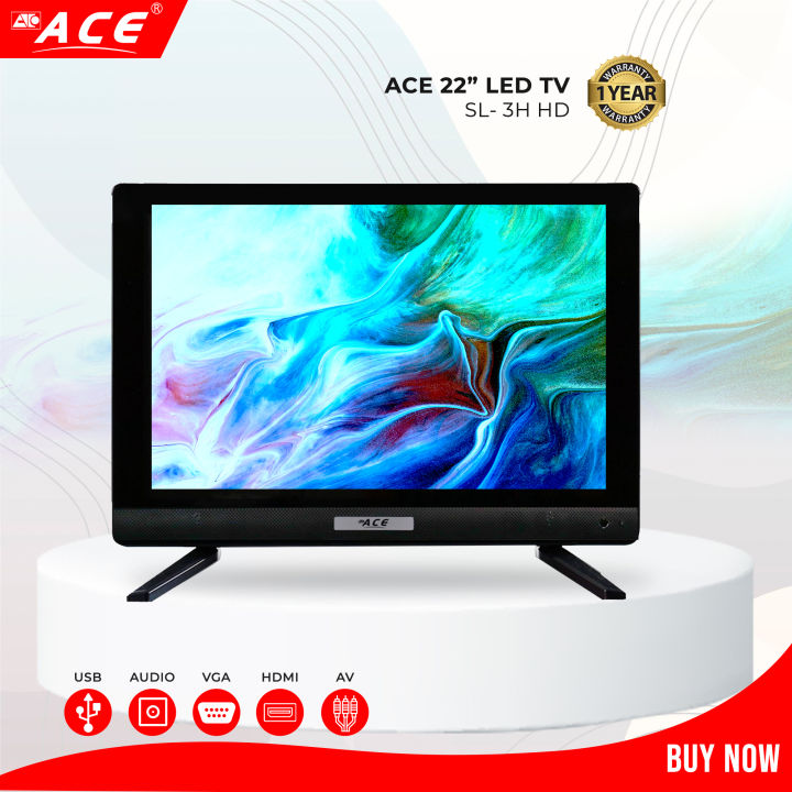 ACE SL-22 3H Ultra Slim LED HD TV | Lazada PH