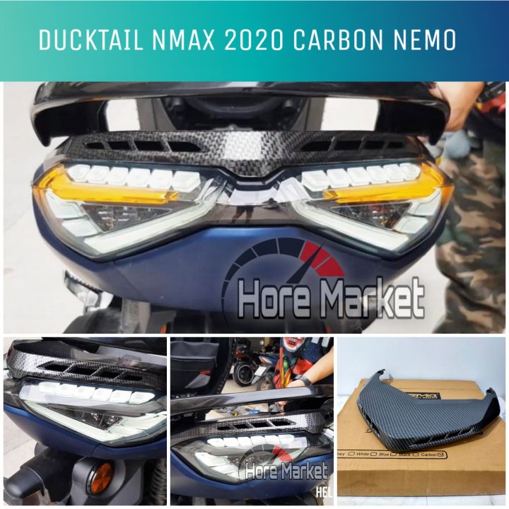 DUCKTAIL NEW NMAX 2020 2021 2022 CARBON NEMO DUCKTAIL ALL NEW NMAX ...