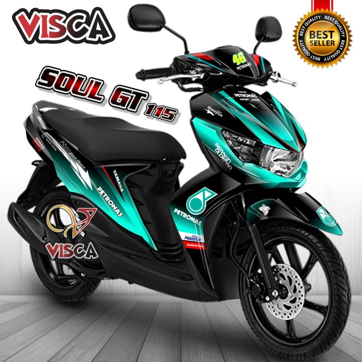 Decal Soul GT 115 Full Body Stiker Soul GT 115 Full Body Striping Soul ...
